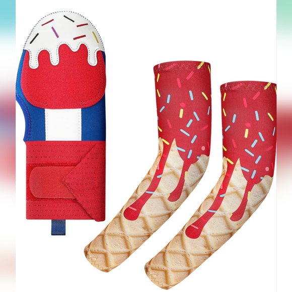 Accessories | Ice Cream Baseball Sliding Mitt Arm Sleeves | Poshmark